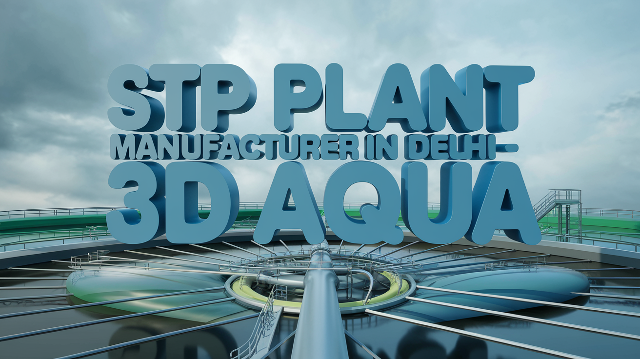 Top STP Plant Manufacturer in Delhi - 3D Aqua