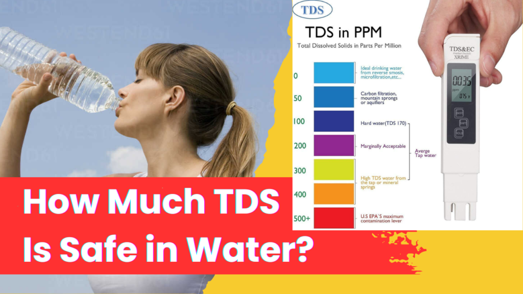 How Much TDS Is Safe in Water? - 3D Aqua