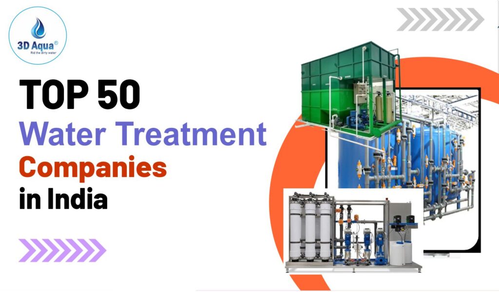Top 50 Water Treatment Companies in India - 3D Aqua