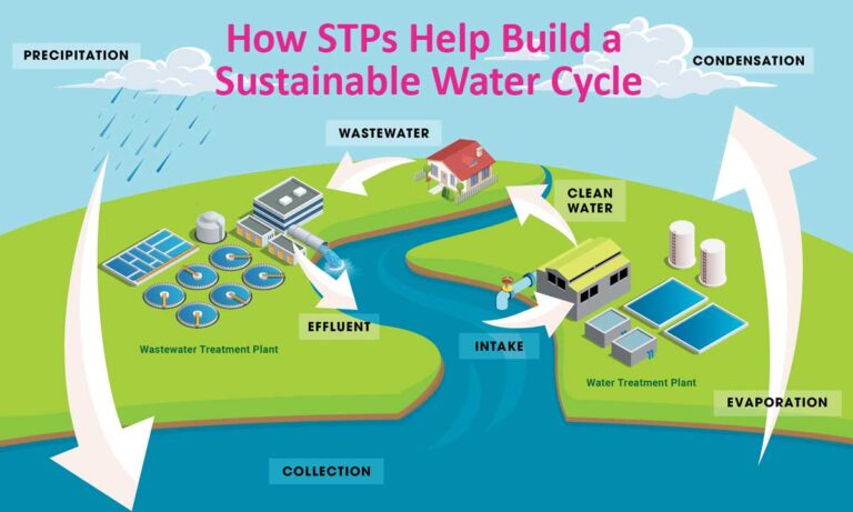 How STPs Help Build a Sustainable Water Cycle - 3D Aqua