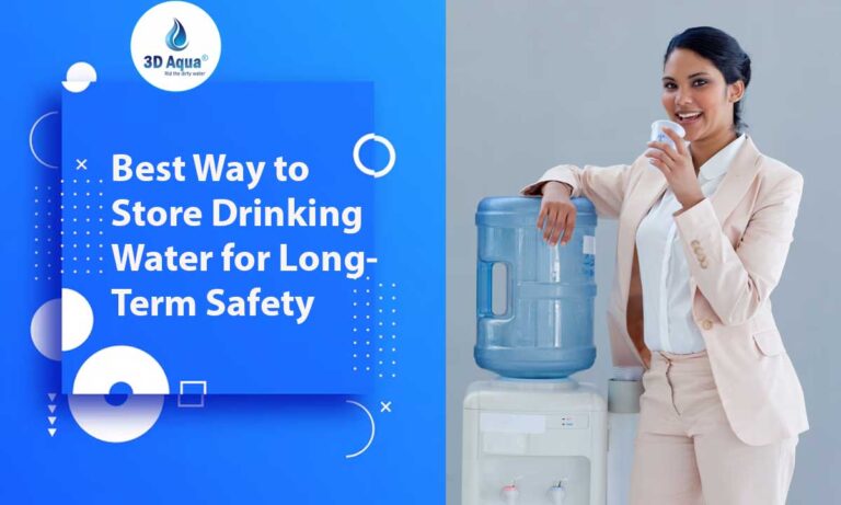 Best Way to Store Drinking Water for Long-Term Safety - 3D Aqua