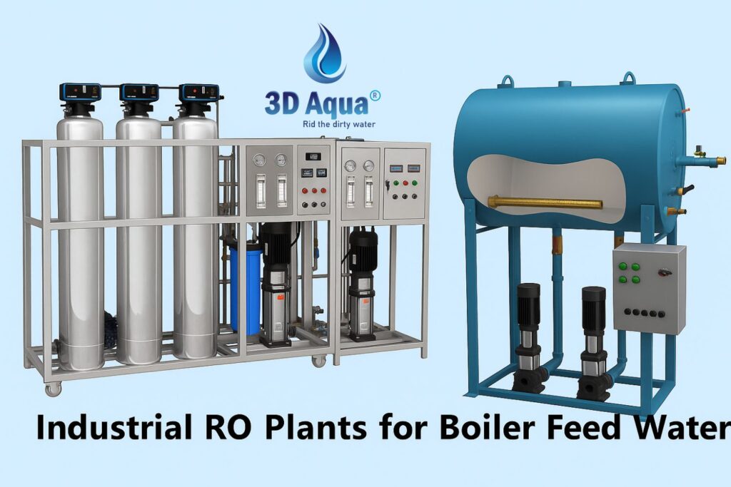 Industrial RO Plants for Boiler Feed Water - 3D Aqua