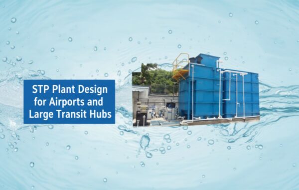 STP Plant Design for Airports & Transit Hubs in India - 3D Aqua