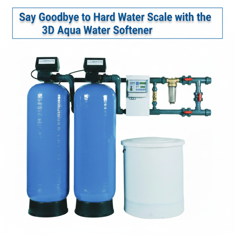 Say Goodbye to Hard Water Scale with the 3D Aqua Water Softener - 3D Aqua