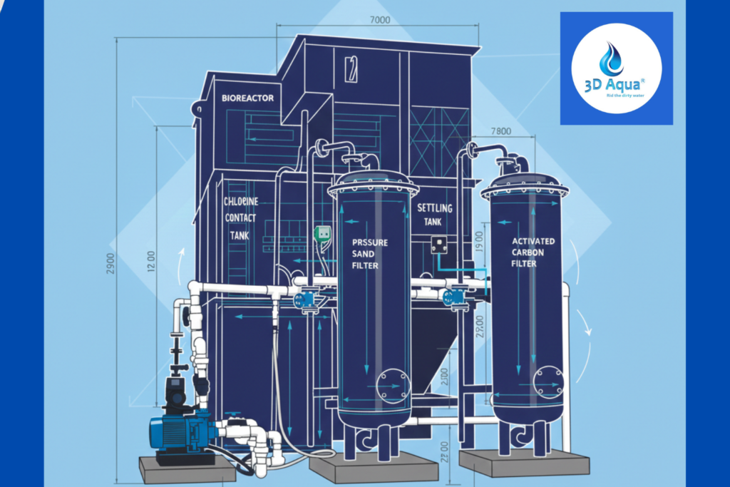 MBR STP Plant in Gurgaon by 3D Aqua - 3D Aqua