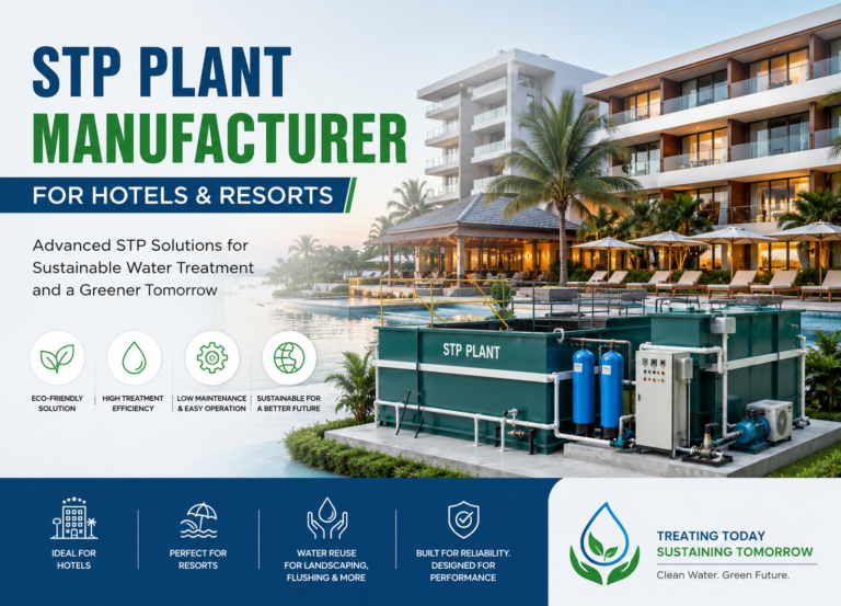 STP Plant Manufacturer For Hotels & Resort